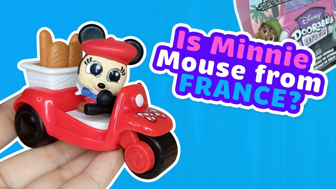 French Minnie Mouse! Lets Go Road Trip Vehicles Series 2 | Disney ...