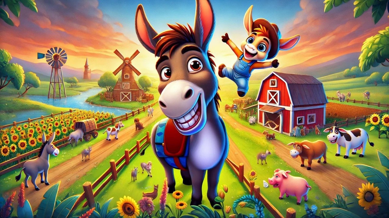 Heartwarming Farm Tale: Donkey's Journey to Self-Worth and Friendship ...