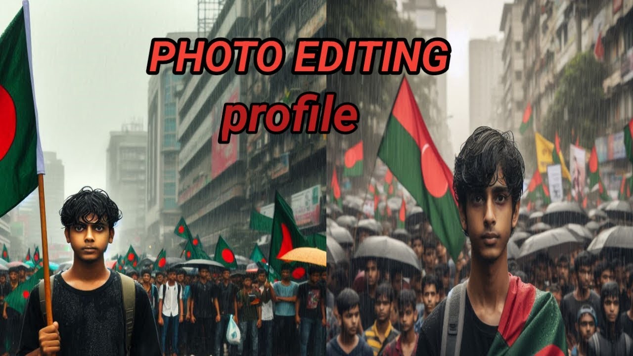 নতুন ভাইরাল ফটো এডিটিং লাল ফেসবুক প্রোফাইল,New Viral Photo Editing Red ...