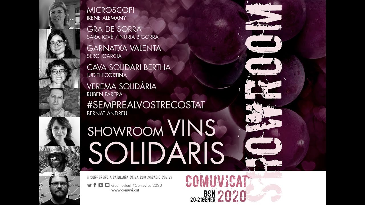 COMUVICAT 200120 Showroom Vins Solidaris - YouTube