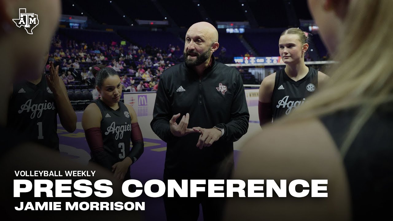 Weekly Press Conference: Jamie Morrison - YouTube