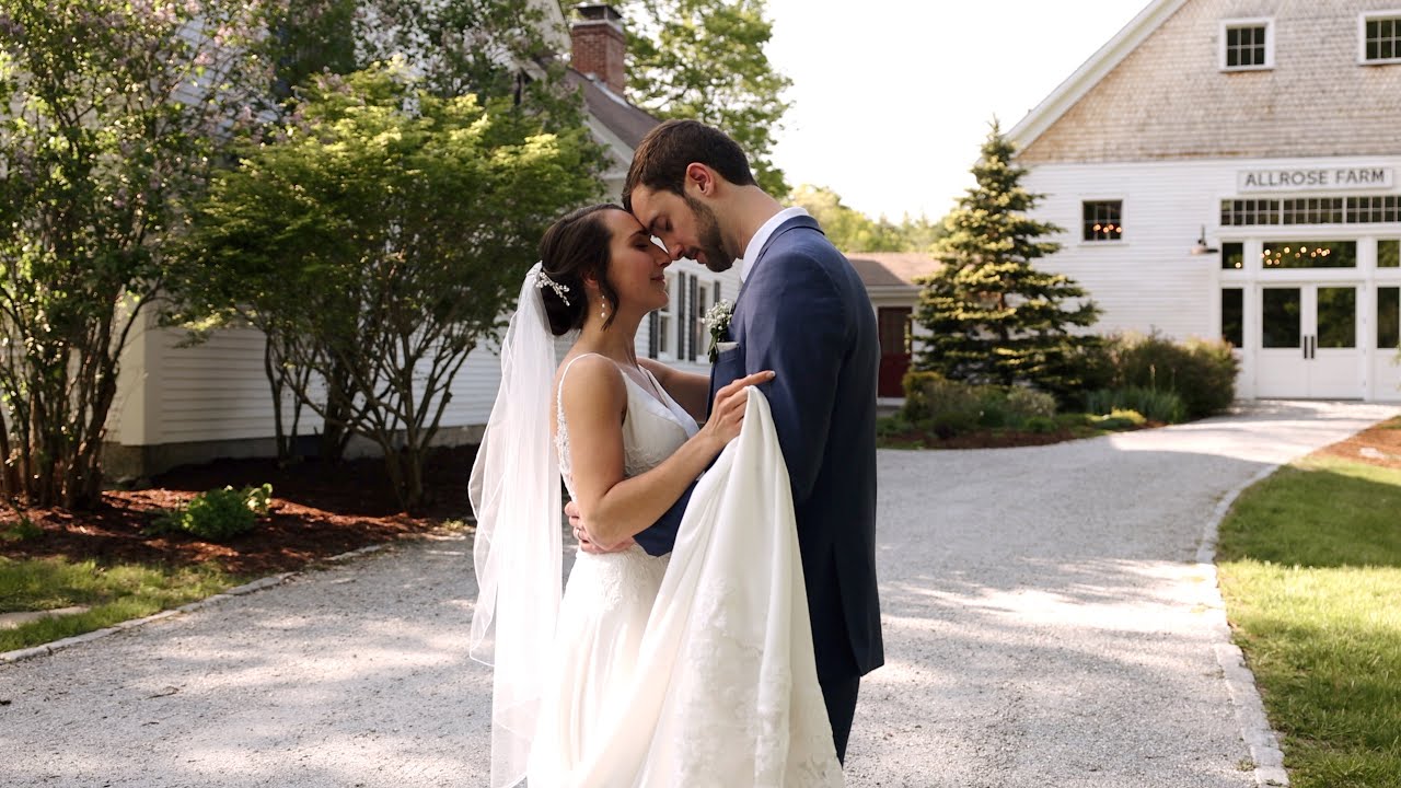 Kara & Michael ~ New England Barn Wedding - YouTube