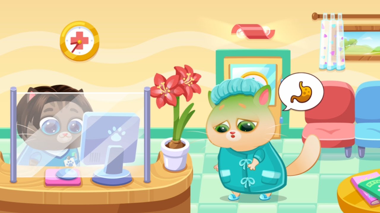 bubbu in hospital/ bubbu my virtual pet | bubbu duddu | my pet game ...