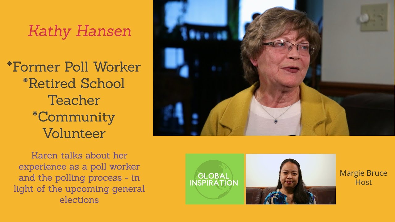 Kathy Hansen - Former Poll Worker & Retired School Teacher & Will Talk ...