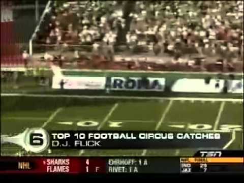Top 10 Crazy Football Catches - YouTube