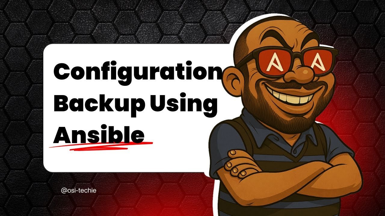 Configuration Backup Using Ansible - YouTube