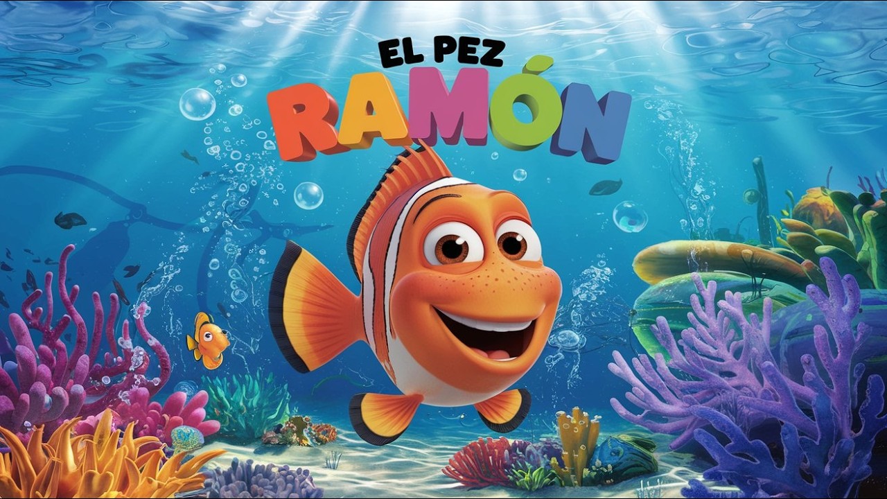 🫣EL PEZ RAMÓN🐠💧🌊|Canción infantil para #bailar y #aprender #familia # ...