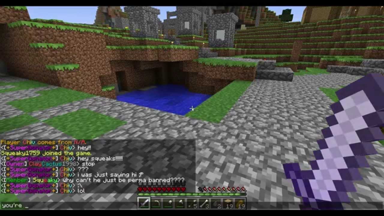 How to get moderator on a minecraft server!! - YouTube