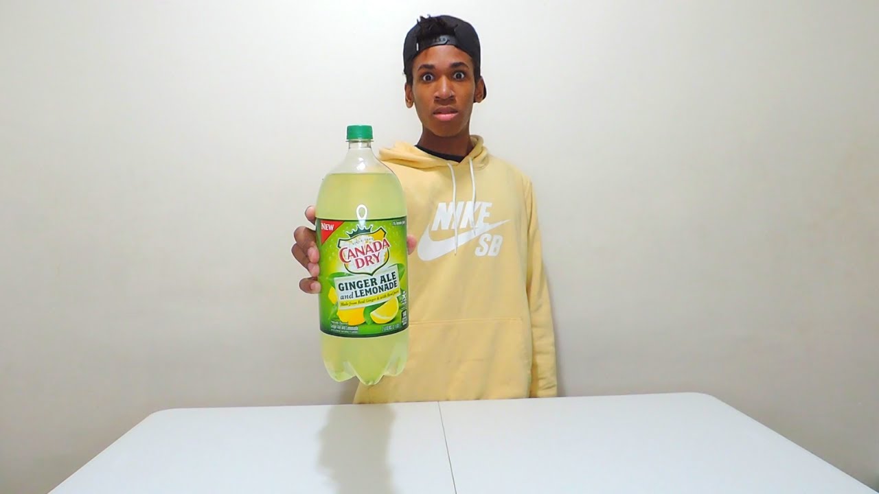 2 Liter Gingerale & Lemonade Chug | Challenge - YouTube
