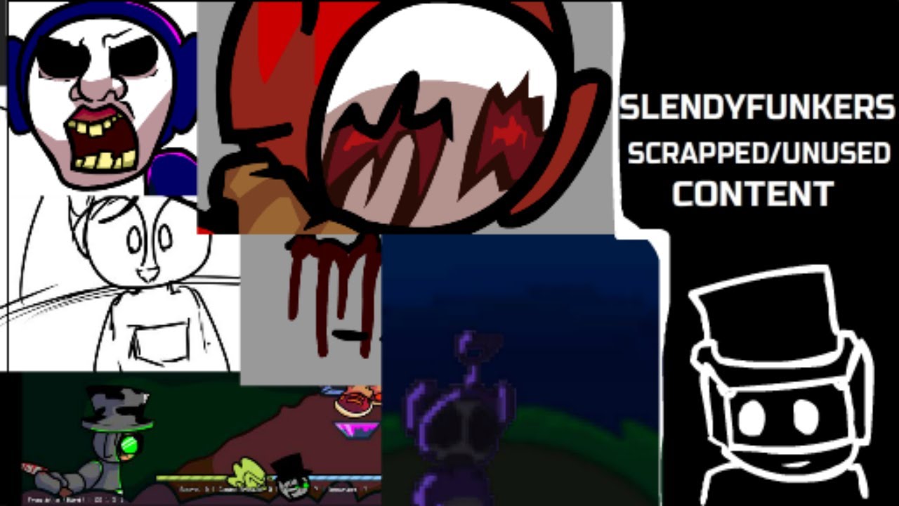 FNF-SlendyFunkers: Scrapped/Unused Content (Read Desc.) - YouTube