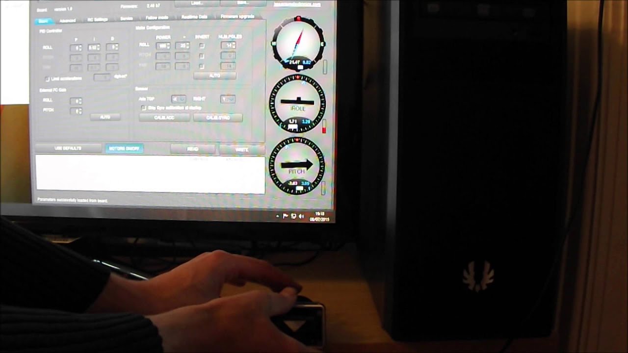 Gyrocam Six Stage Calibration - YouTube