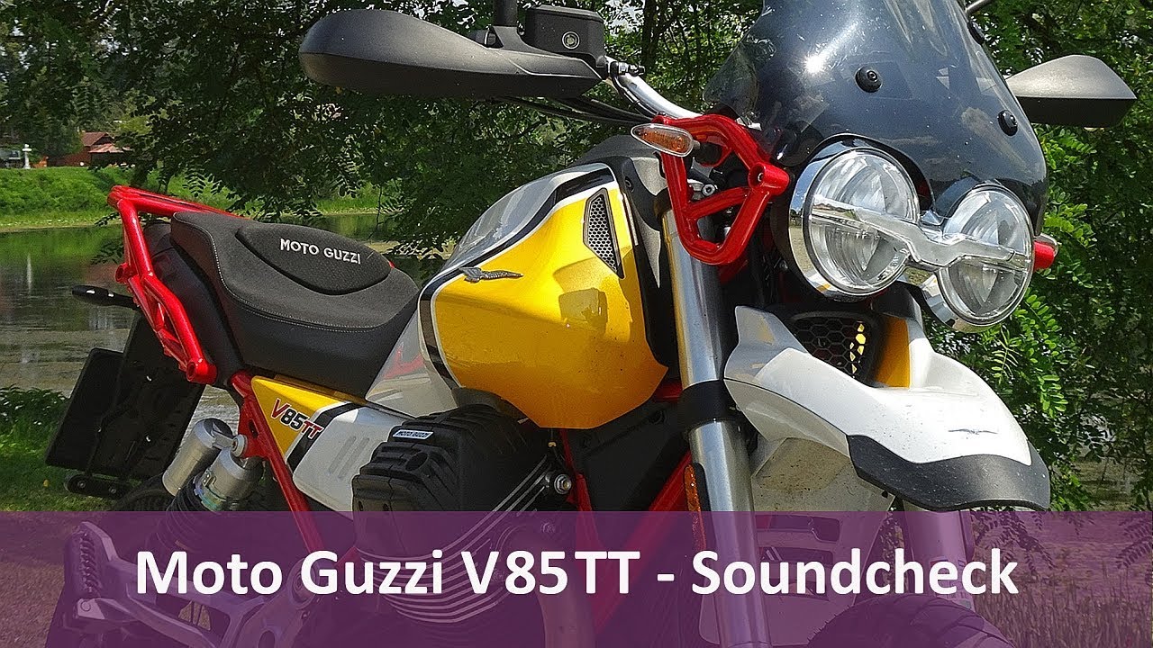 Moto Guzzi V85 TT ... vivid colors, mighty stance and silent rumbling ...