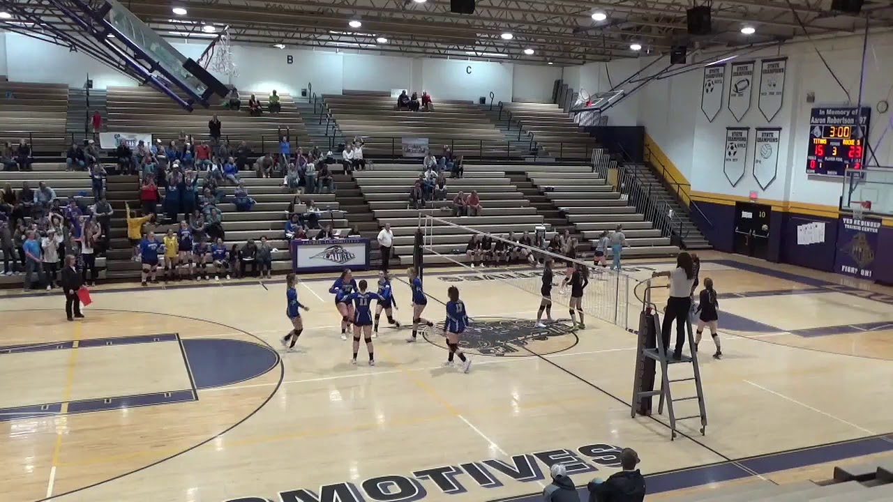 Emma DeVries (#3) Divisional Tournament 2019 - YouTube