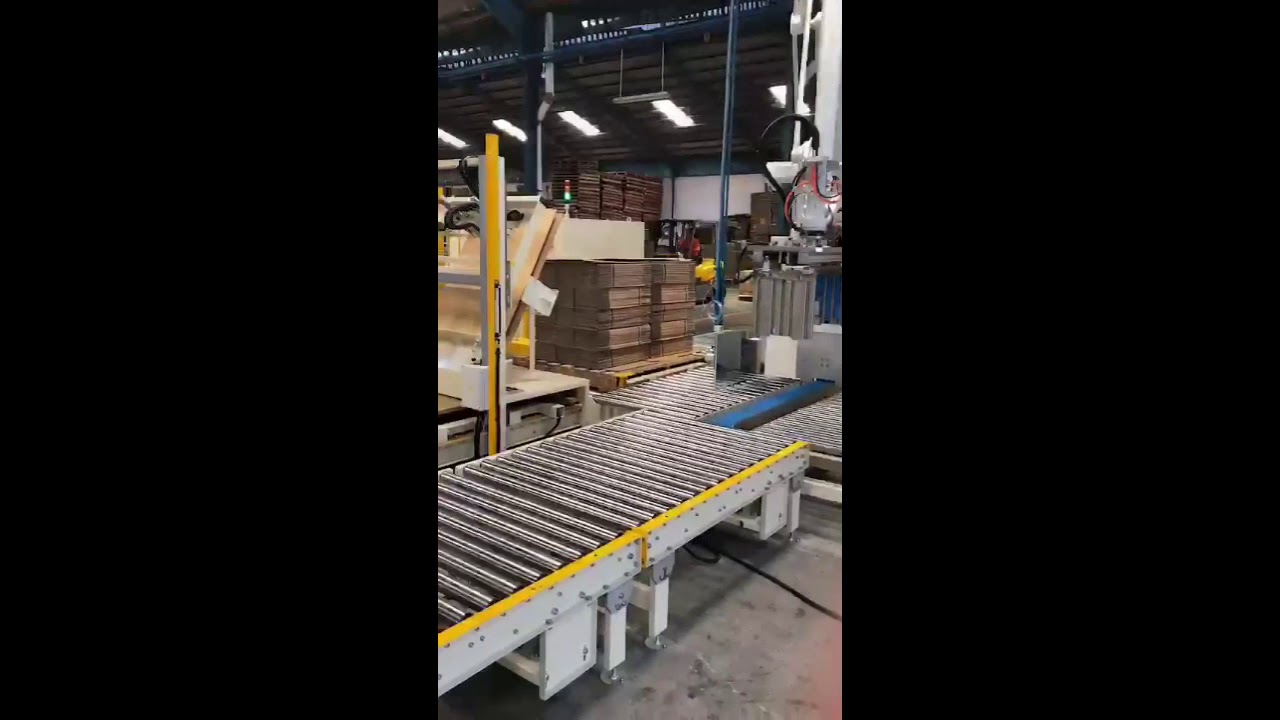 Unbundled Carton Stacking - YouTube