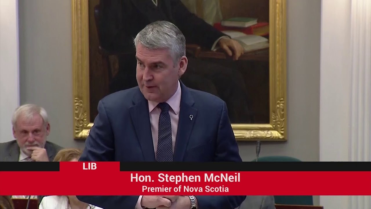 February 26,2020 QP Gary Burrill asks the Premier about Owls Head - YouTube