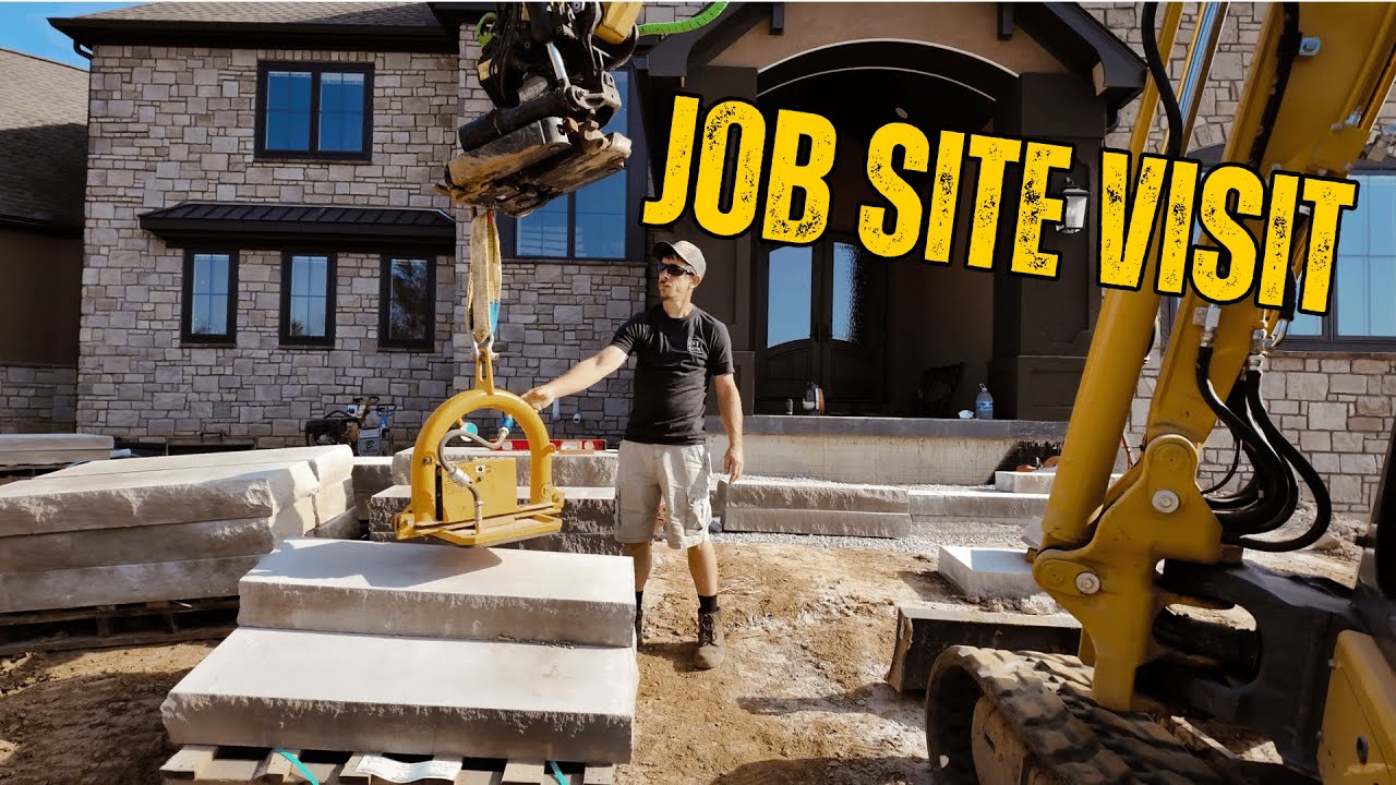 A Crazy Day of Job Site Visits! (Ride Along) - YouTube