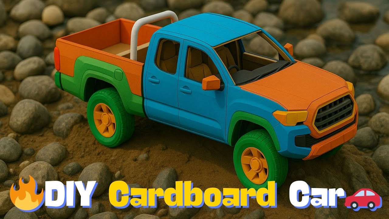 🚙 Ultimate Cardboard Car Tutorial 2025! | Easy, Fun, and Creative 🔨 ...