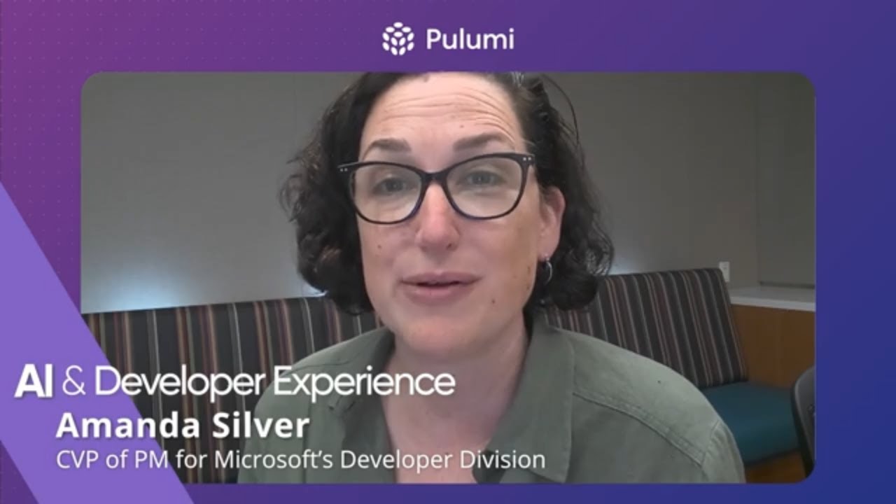 CVP of Product for Microsoft, Amanda Silver's Take on AI and Developer Experience - YouTube