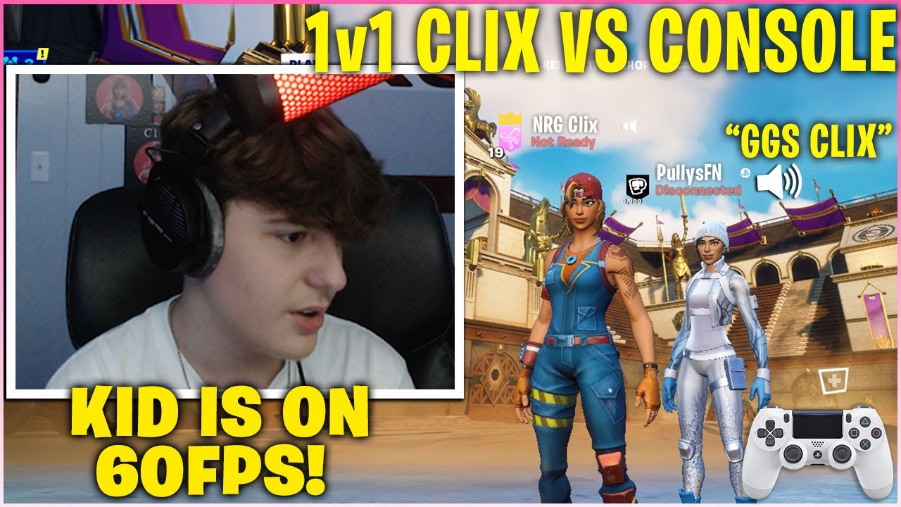 CLIX PROVES Fortnite IS CROSS PLATFORM After 1v1ing UNDERRATED Console ...