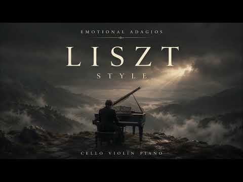 Emotional Adagio in the Style of Franz Liszt | Violin, Cello & Piano | Romantic Classical Music