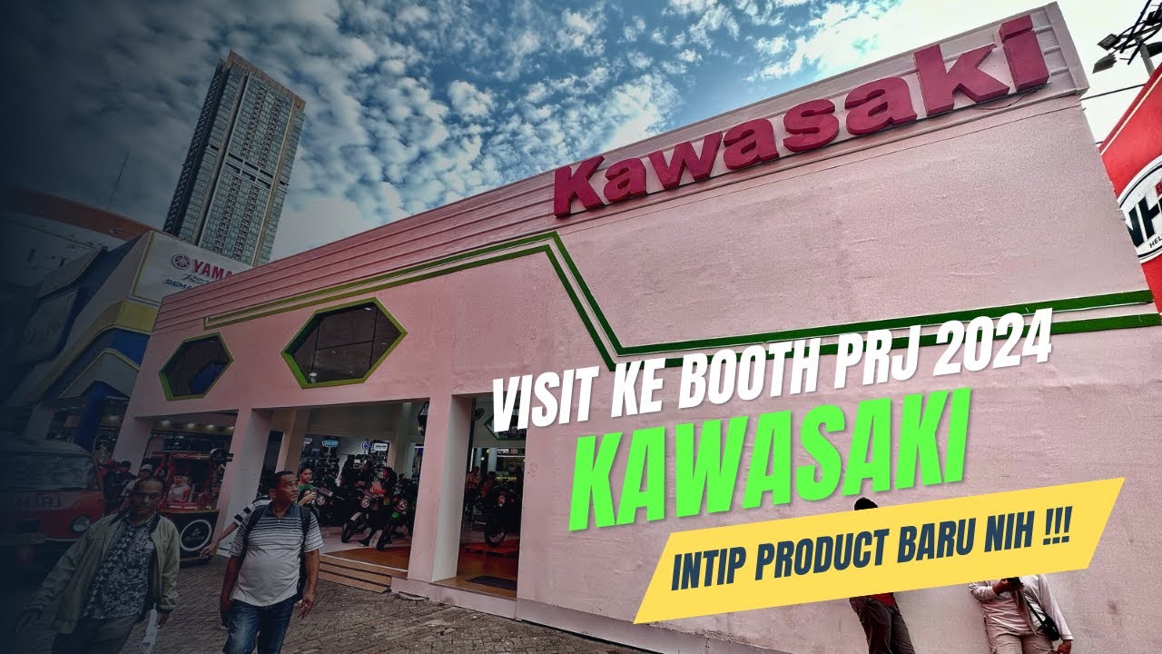 INI DIA MOTOR TERBARU KAWASAKI DI BOOTH JAKARTA FAIR 2024 | ADA APA ...