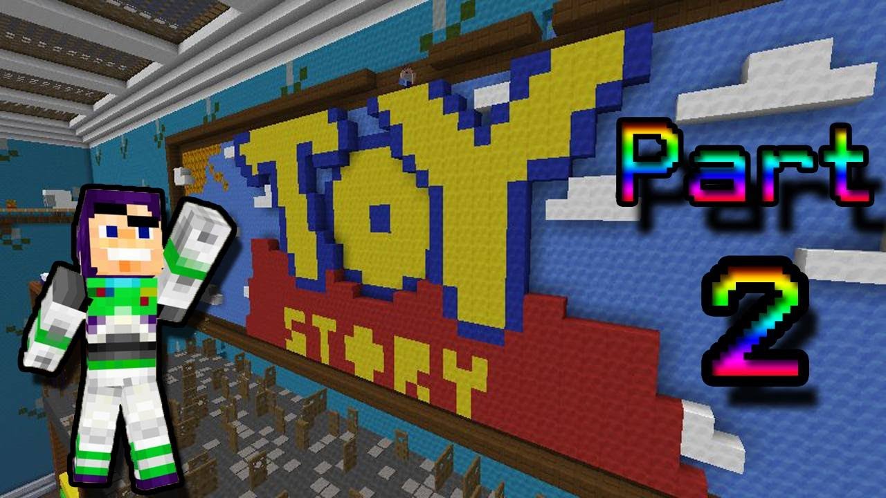 Minecraft Toy Story Gameplay #2 - YouTube