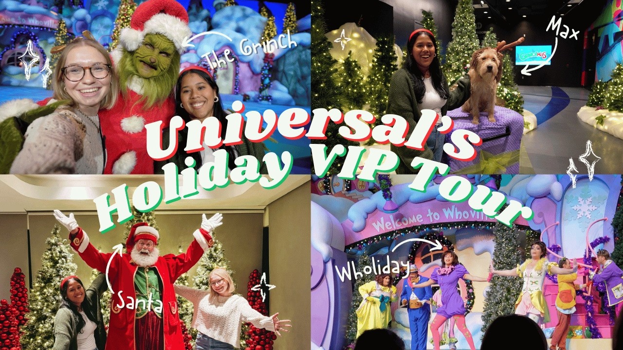 Is the Holiday VIP Tour at Universal Orlando Worth It? VLOGMAS DAY 3 ...