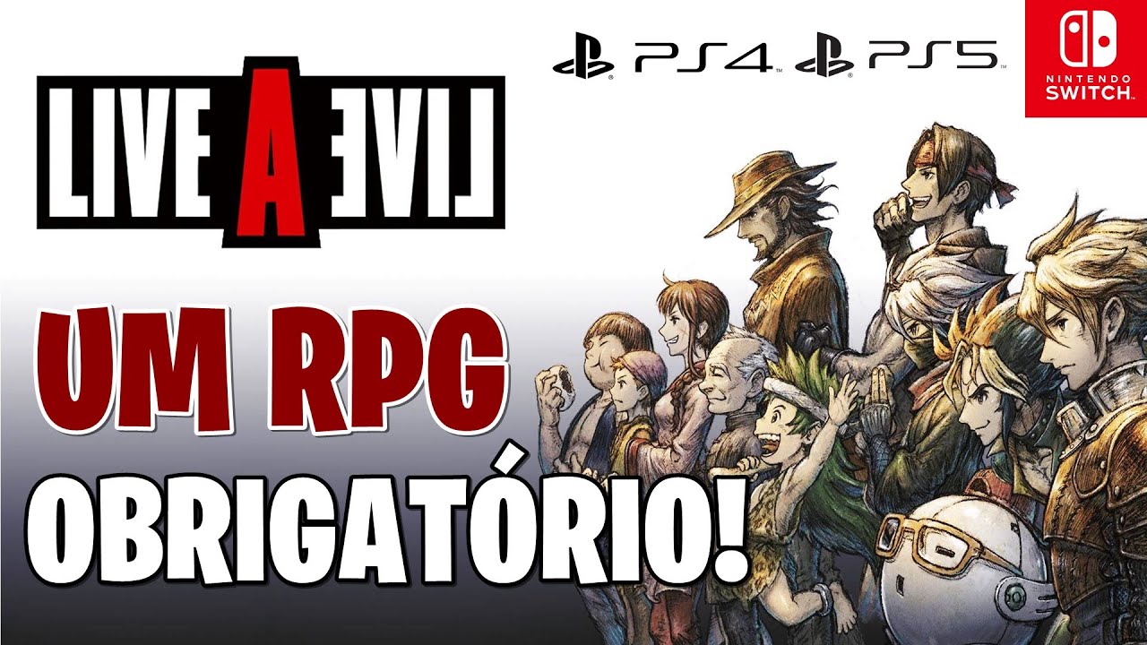 Live A Live | UM RPG INCRÍVEL DA SQUARE ENIX! (Gameplay / Review) | PS4 ...