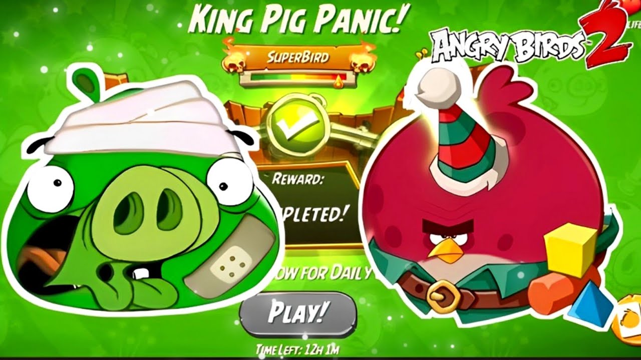 KPP King Pig Panic Rooms (3-4-5) - 11/Jan/2024 - Angry Birds 2 💥🌟 - YouTube