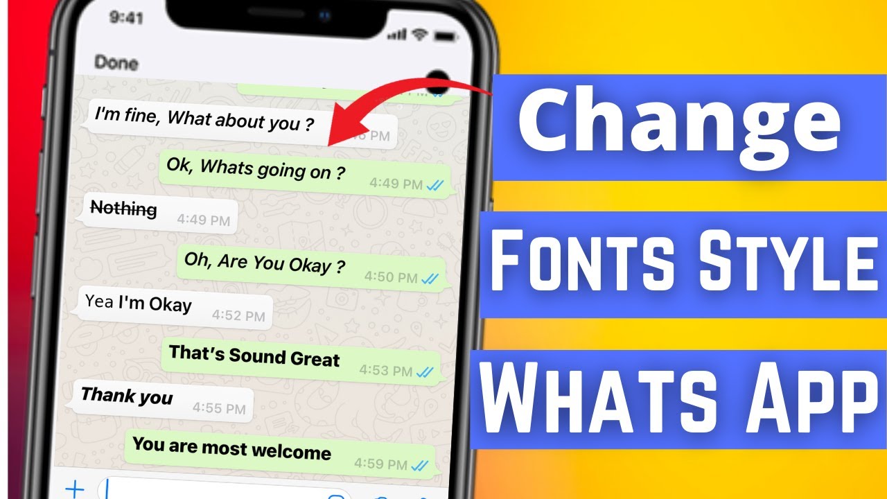 How To Change Fonts On WhatsApp How To Change Font Style In WhatsApp How To Change Fonts On WhatsApp How To Change Font Style In WhatsApp