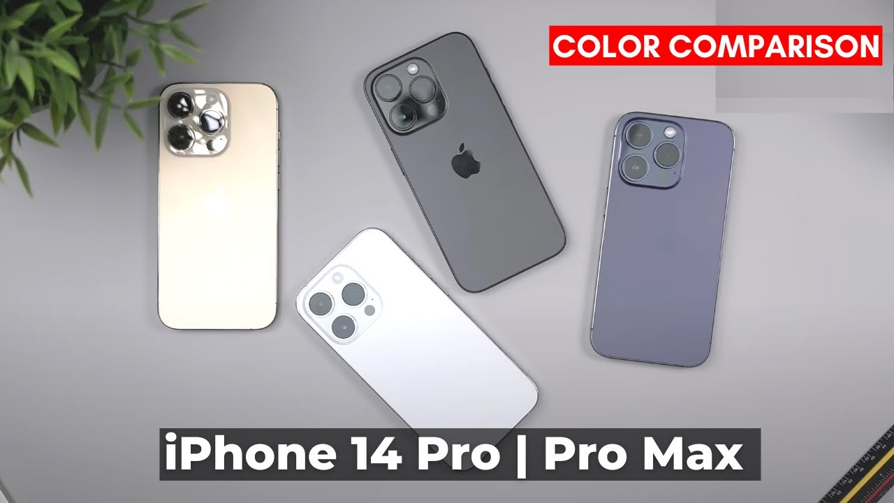 iPhone 14 Pro | 14 Pro Max All Colors: Deep Purple, Space Black, Silver ...