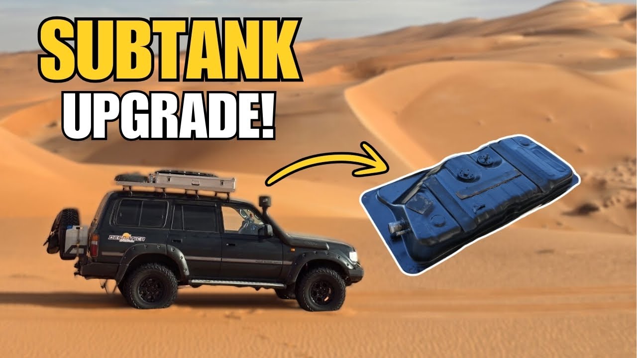 How To Install a Subtank on a 80 Series Land Cruiser - YouTube