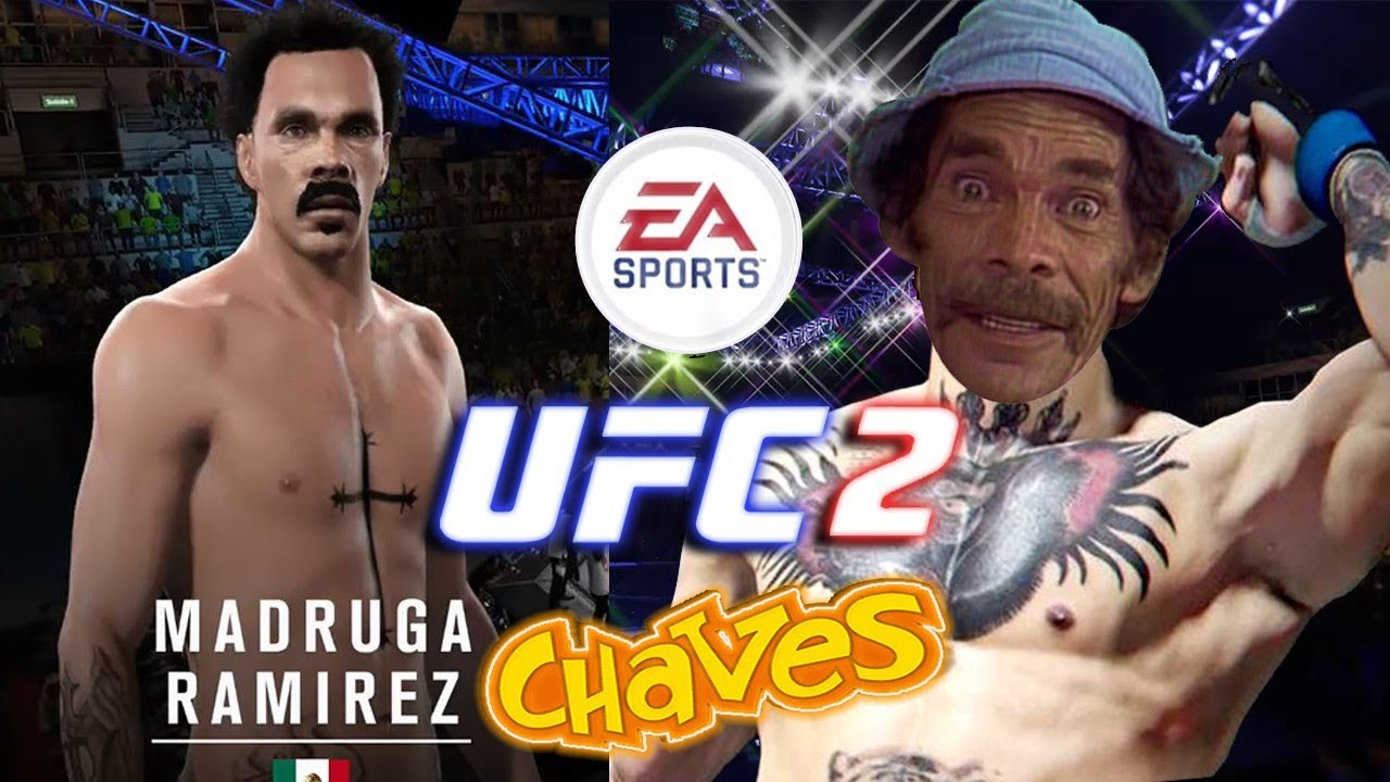 CHAVES LUTANDO UFC EP 01 - SEU MADRUGA x O CARECA - YouTube