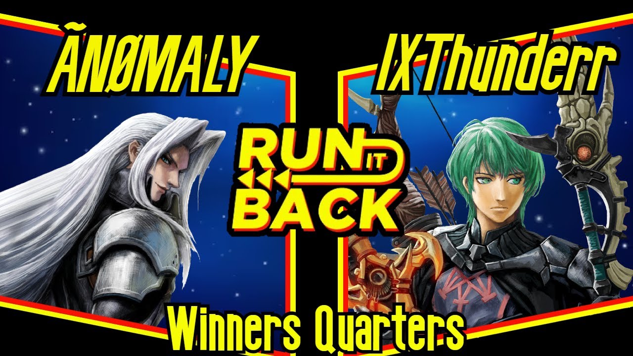 RUNITBACK #47 Winners Quarters - ÃNØMALY (Sephiroth) Vs. IxThunderr (Byleth) - YouTube