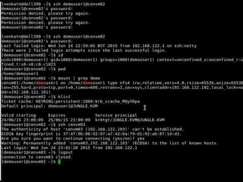 ssh через LDAP + KerberOS - YouTube