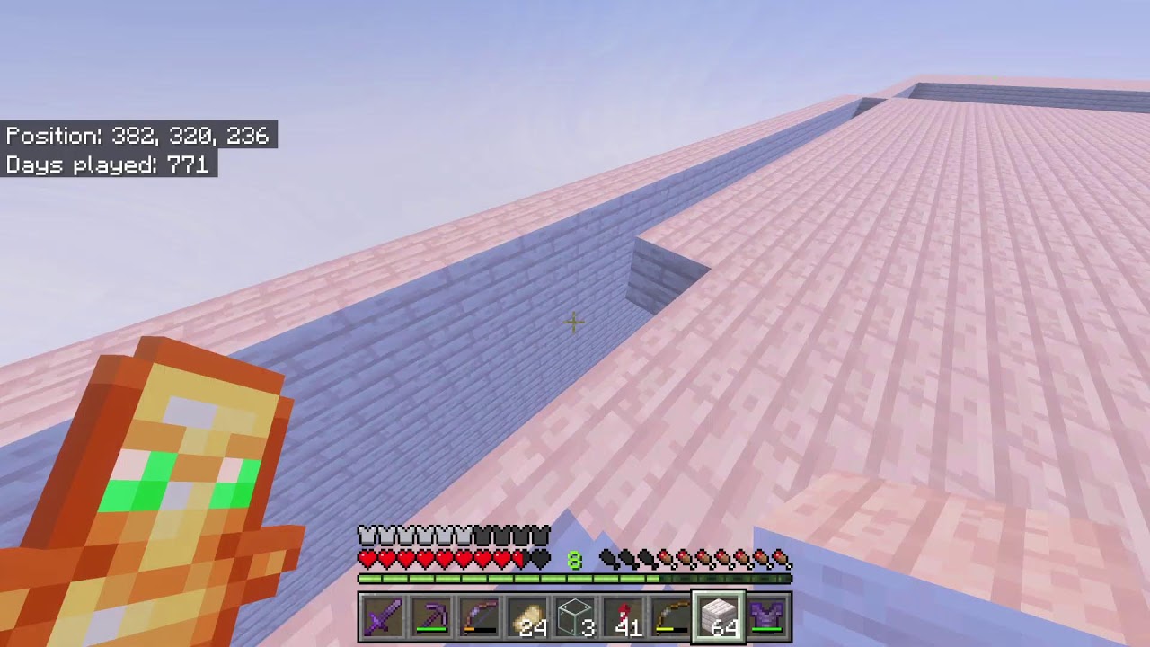 Minecraft🔴 (building the skyrise hotel part 2) - YouTube