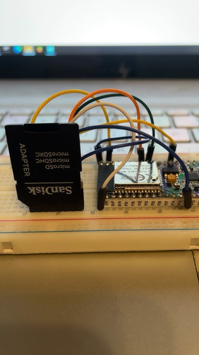 Esp32 Writing To A Mini SD Card With Modified Adapter! No Extra Hardware Required! - YouTube