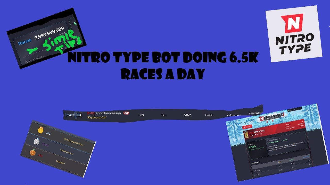 Nitro Type's BOT PROBLEM - YouTube