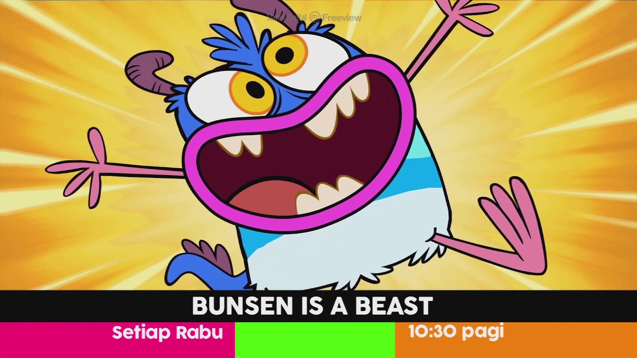 Bunsen Is A Beast Promo (Nickelodeon Bananana! TV3) - YouTube