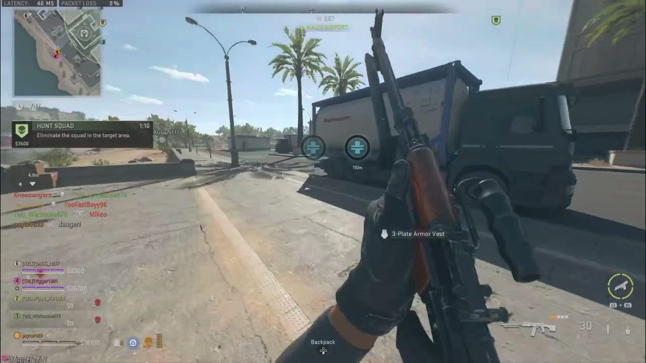 Call of Duty: Modern Warfare II DMZ Hunt Squad with ground RPK n no ammo - YouTube