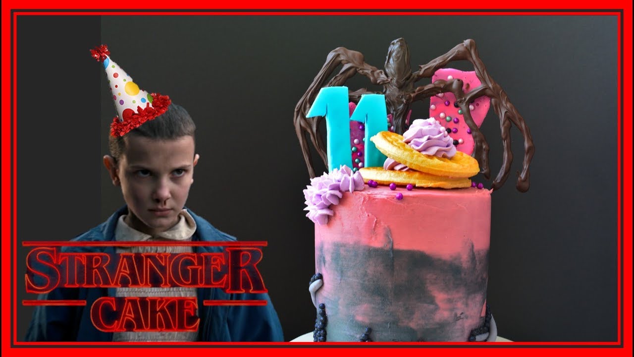 Pastel de Stranger things | Stranger Cake | Ale Hervi - YouTube