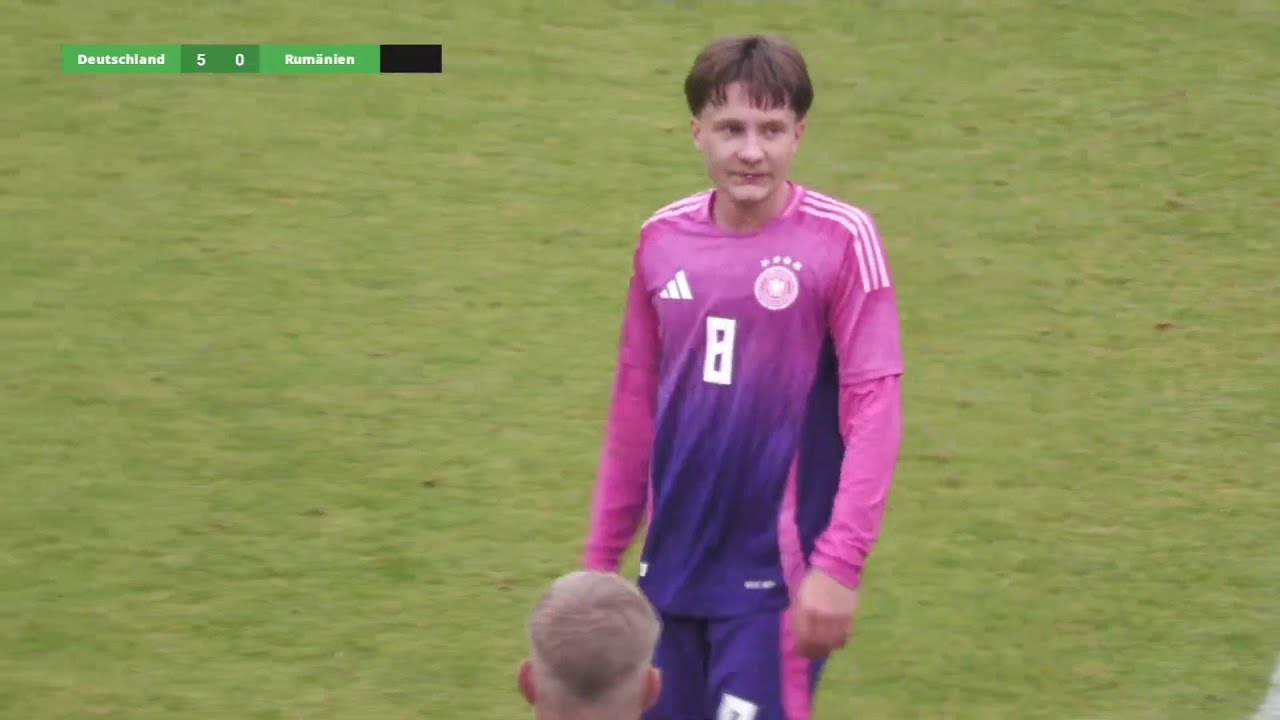 Niko Ilicevic scored 3! times for Germany U16 🔥 | all actions vs ...