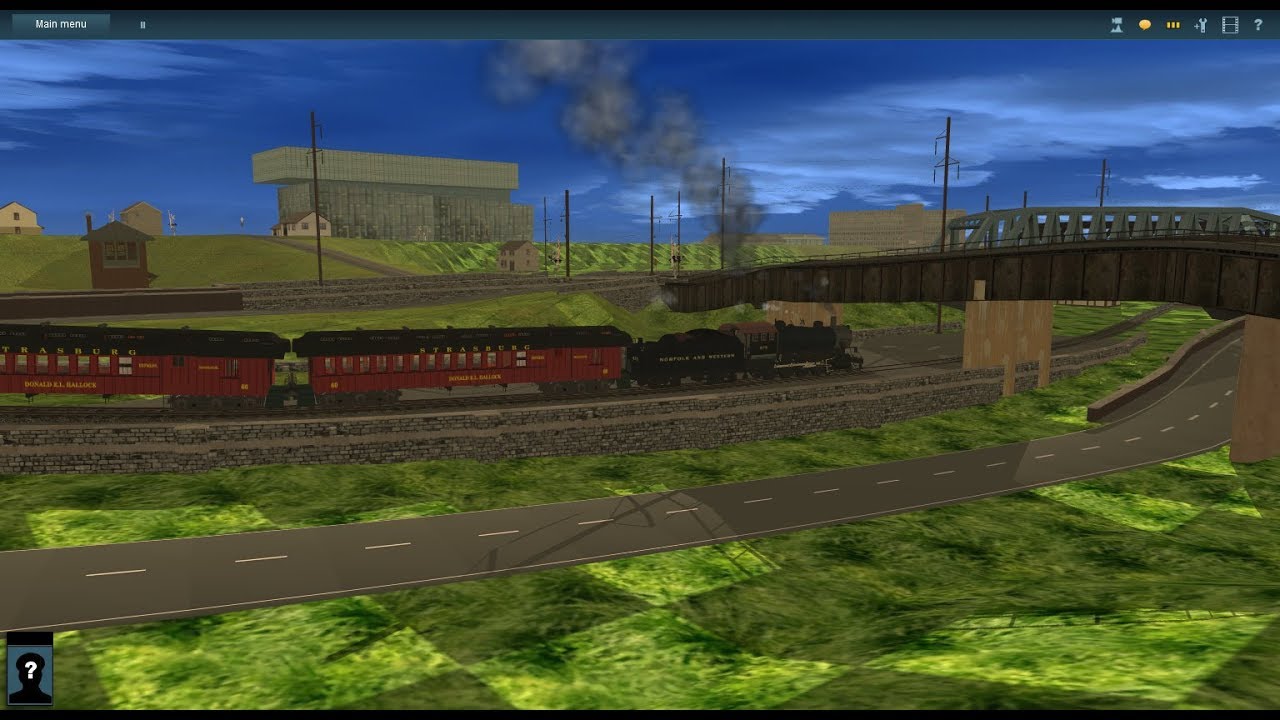 Trainz Railfanning Pt 160: Railroad Crossing Museum, Amtrak, PRR, CNW ...