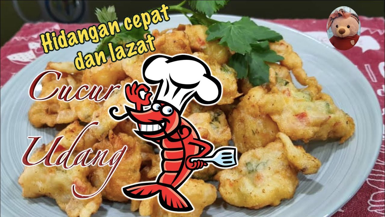 Cucur Udang | Resepi Cekodok Udang Paling sedap di Batu Pahat - YouTube