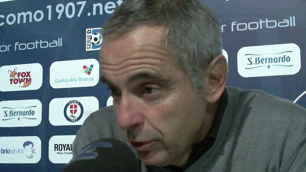 Como -Varese 3 a 1 il mister parla di Kucich - YouTube