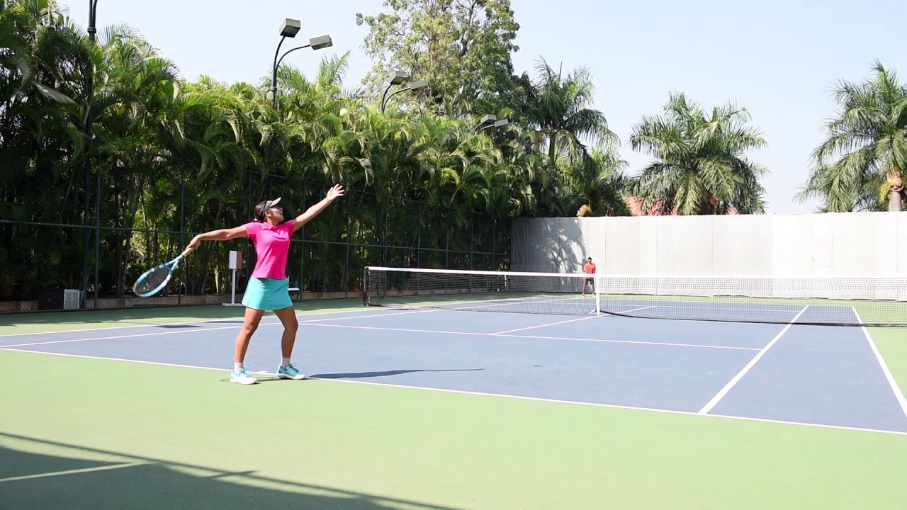 Chandrika Joshi Tennis recruitment video-fall 2020 - YouTube
