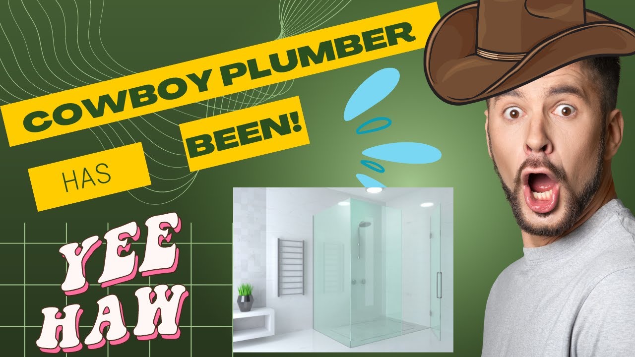 COWBOY PLUMBERS! SHOCKING LEAKING SHOWER! | UK PLUMBER - YouTube