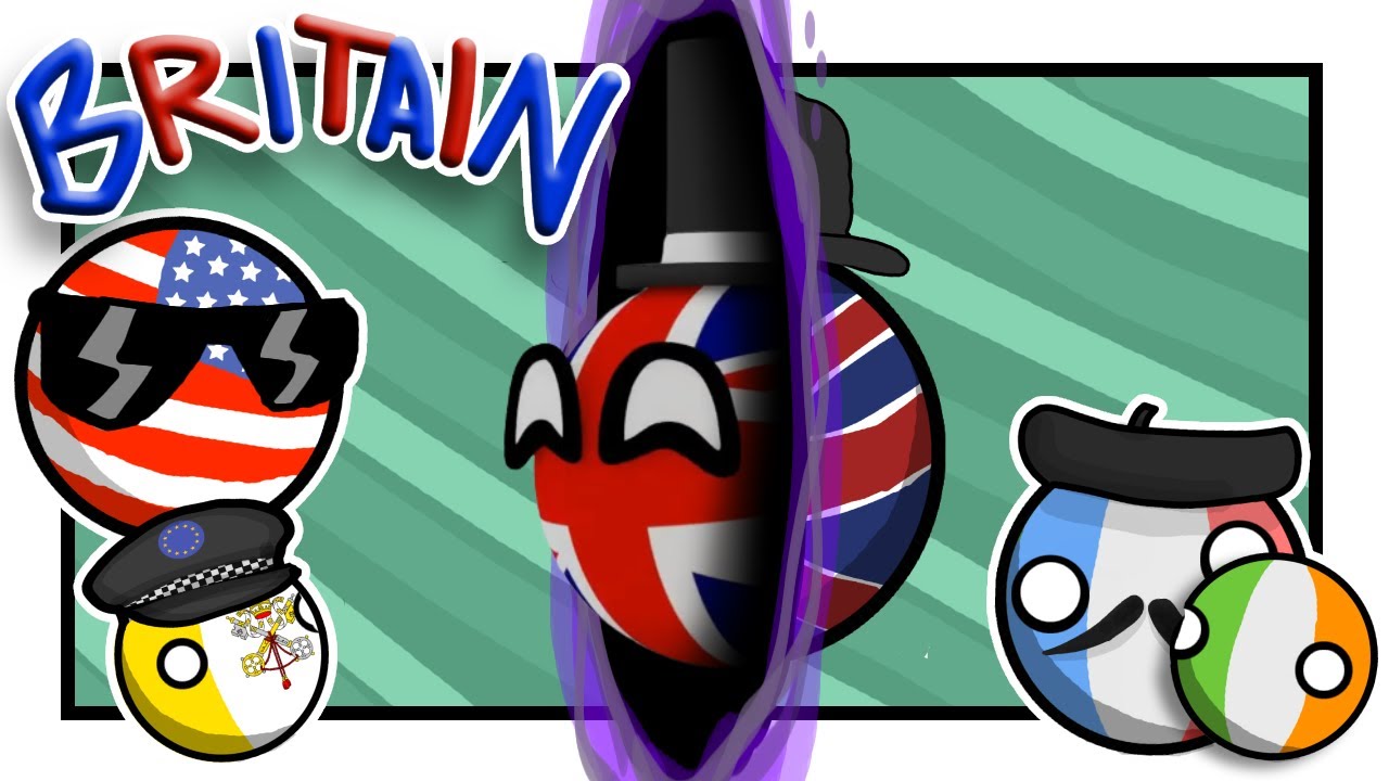 Britainball's Adventures - Countryballs Animation (part 1) - YouTube