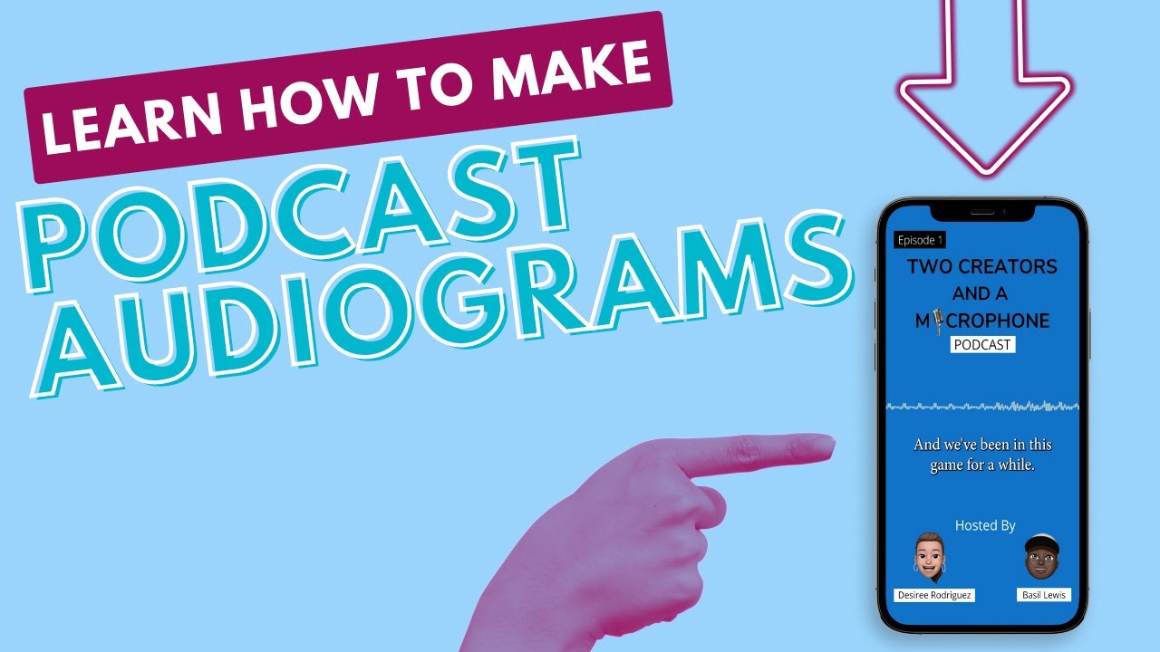 How to Create a Podcast Audiogram Video Using Premiere Pro and After ...