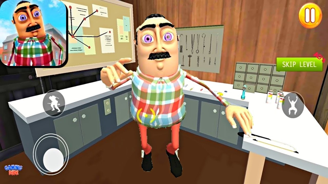 Hello Crazy Neighbor Game 3D - Final Levels Complete | Gameplay ...